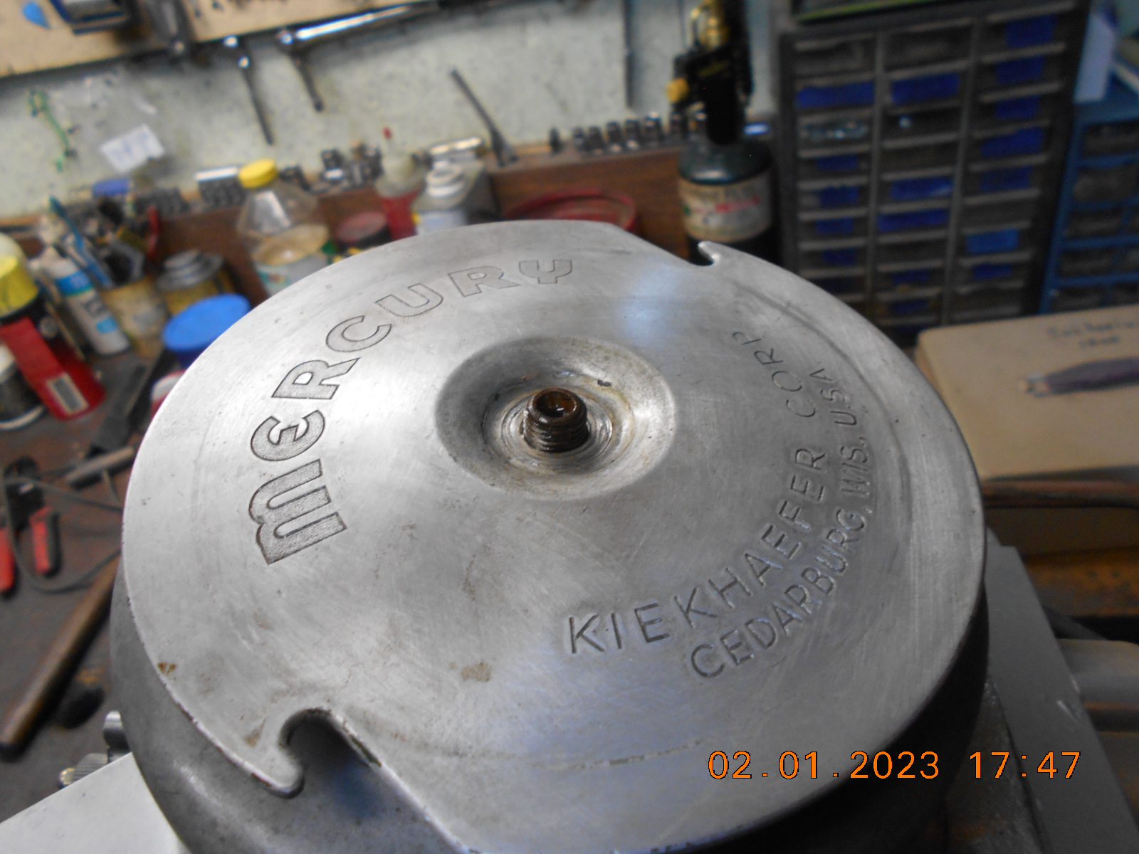 Topic: 1941 Mercury KB-1A Rope Pulley – Antique Outboard Motor Club,Inc