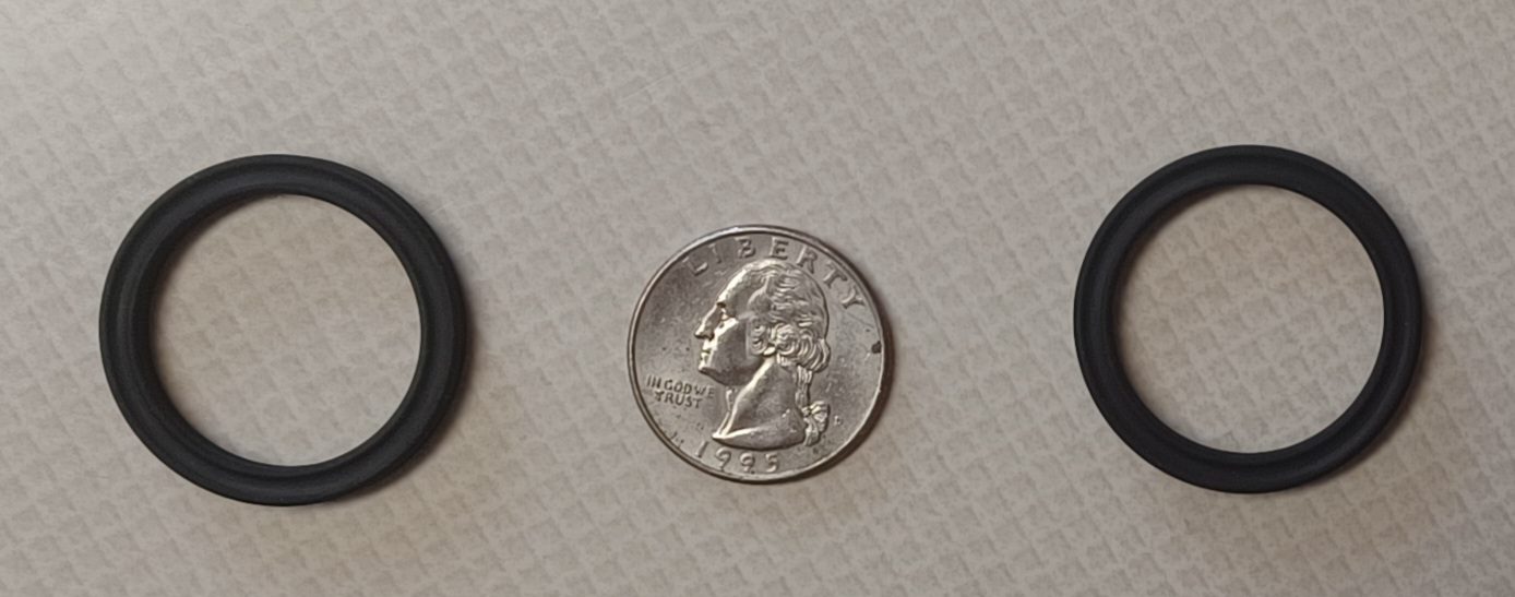 Lot of two – 305098 / 302540 Quad Ring Johnson Evinrude OMC – F/S ...