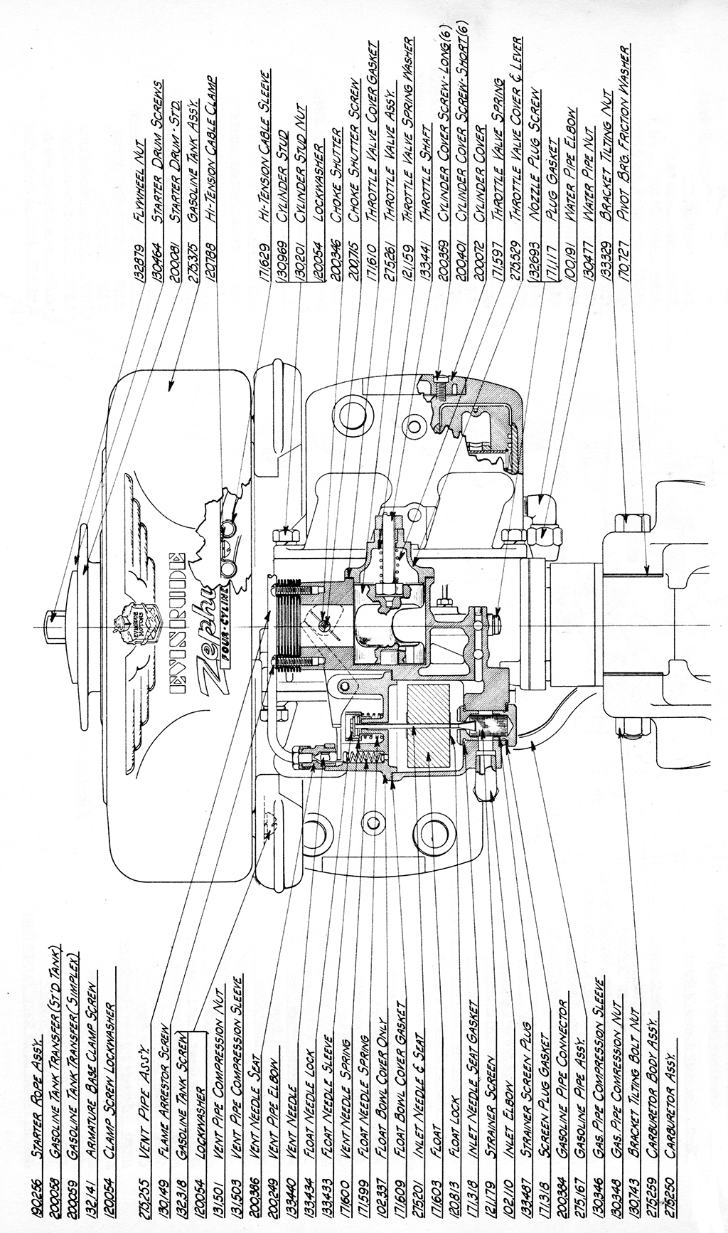 Topic: Evinrude Zephyr carb low speed needle packing? – Antique ...