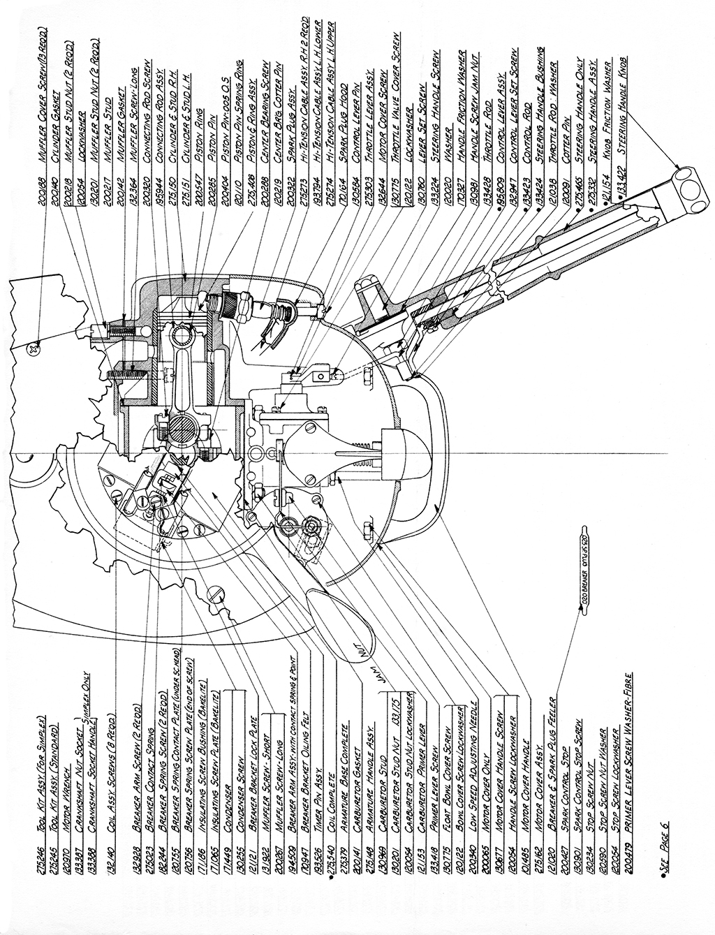 Topic: Evinrude Zephyr carb low speed needle packing? – Antique ...
