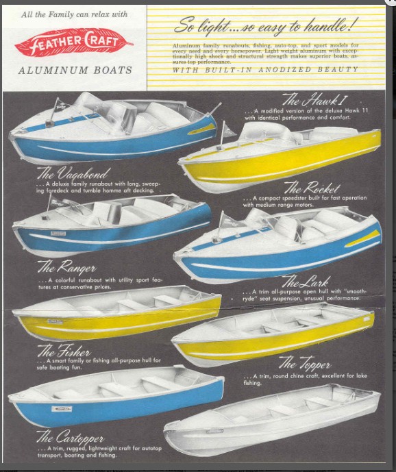 Topic: 1957 Feathercraft Rocket – Antique Outboard Motor Club,Inc