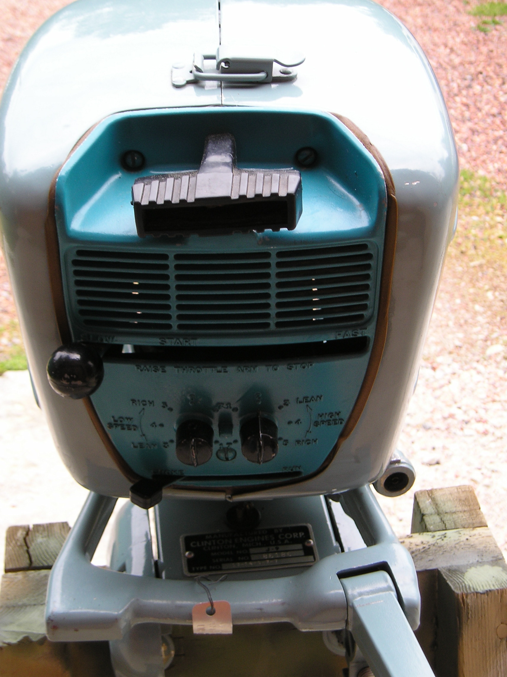 Topic: Clinton J-9 – Antique Outboard Motor Club,Inc