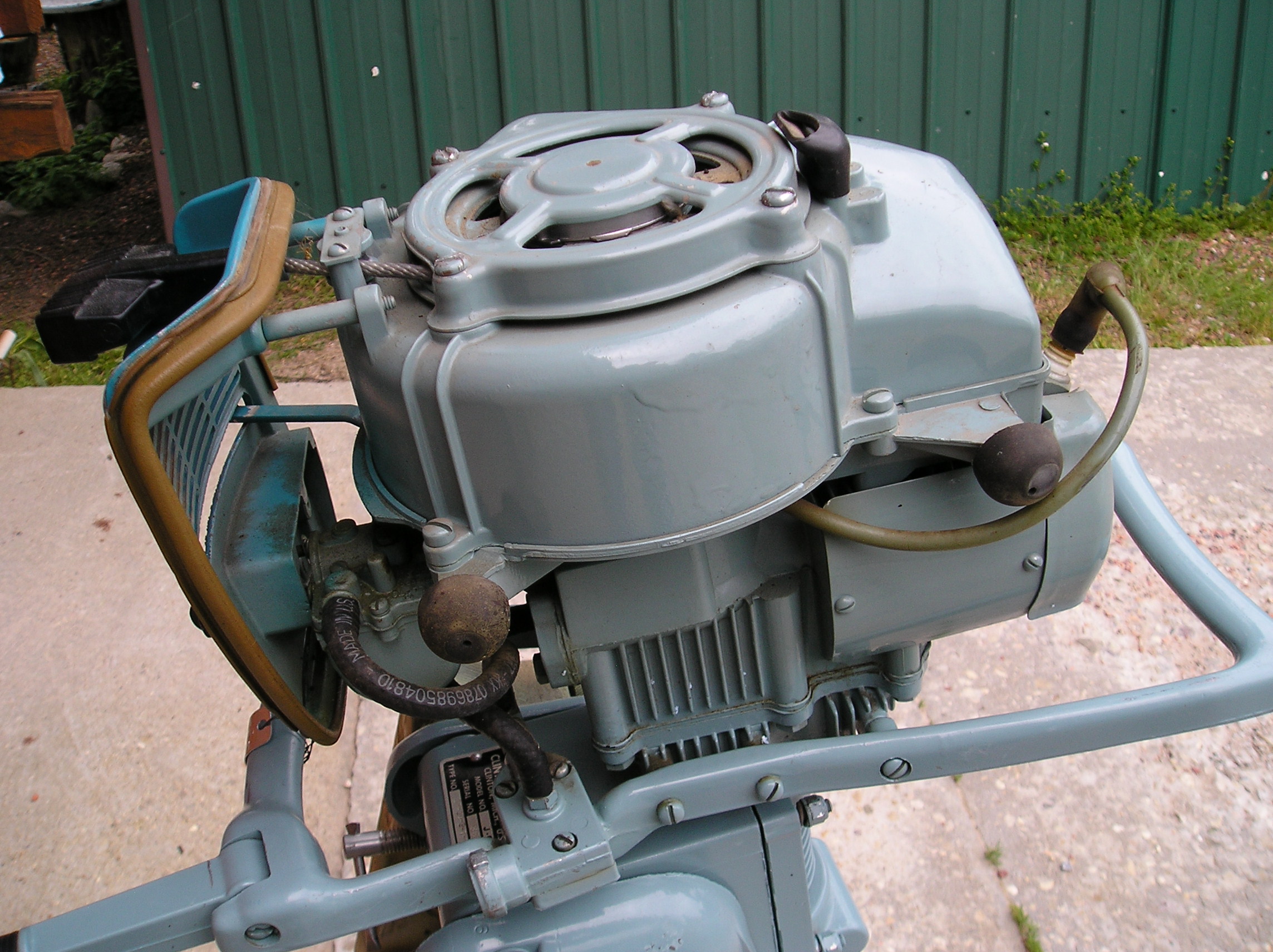 Topic: Clinton J-9 – Antique Outboard Motor Club,Inc