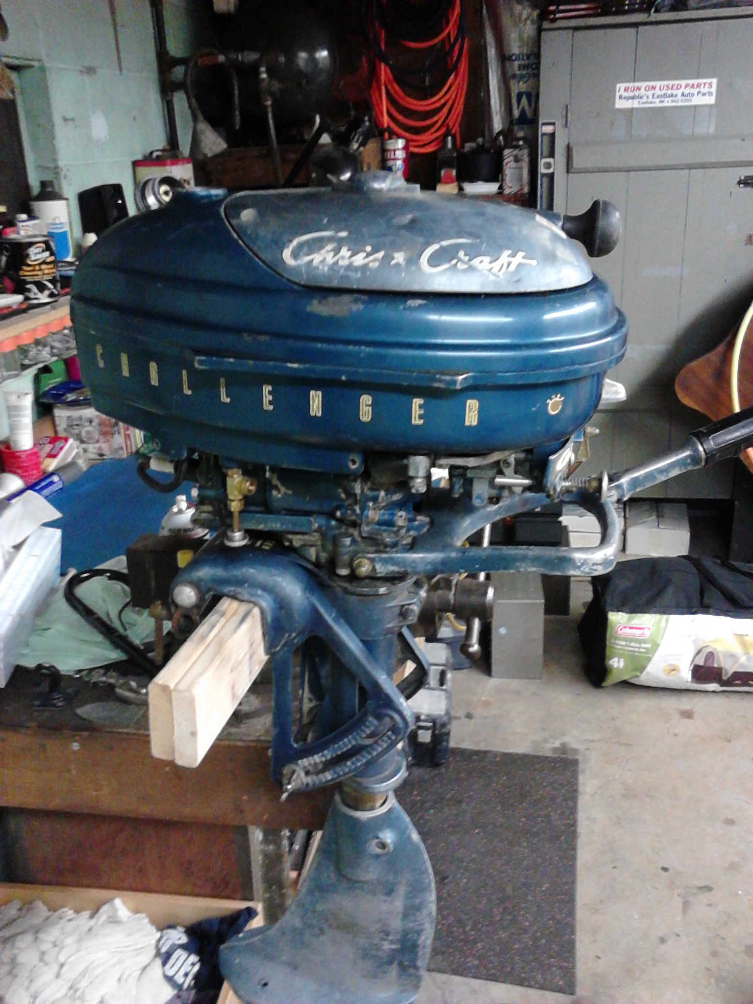 Topic: Help desperately needed with 1950 Chris Craft Challenger ...