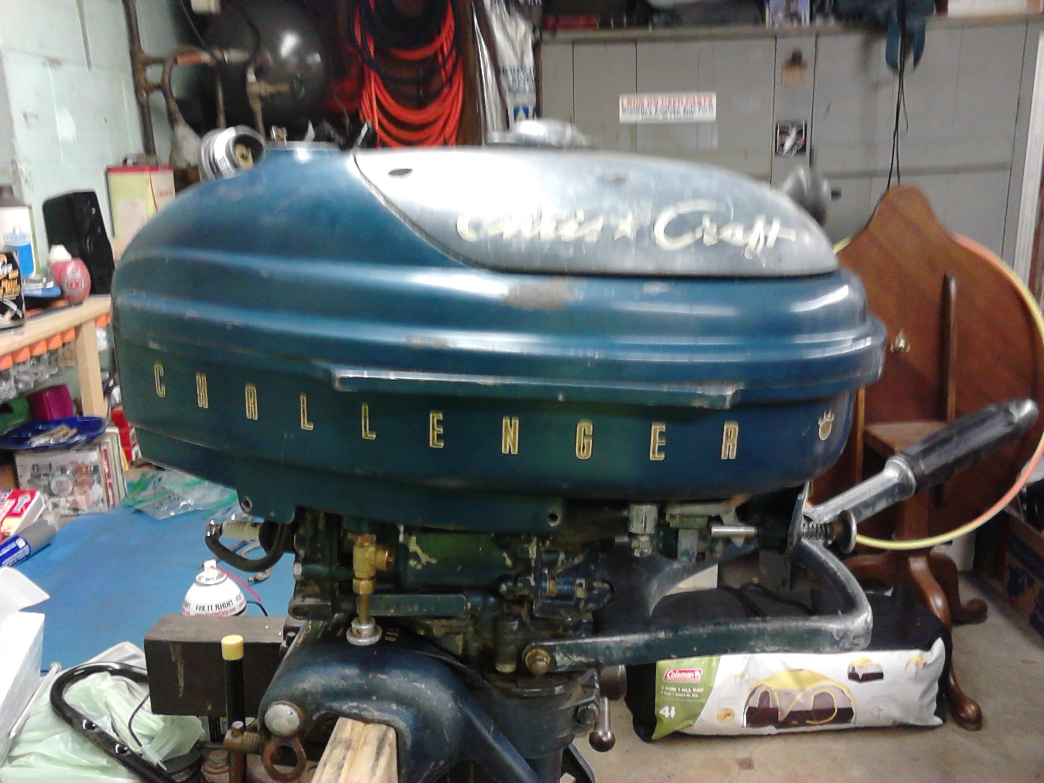 Topic: Help desperately needed with 1950 Chris Craft Challenger ...
