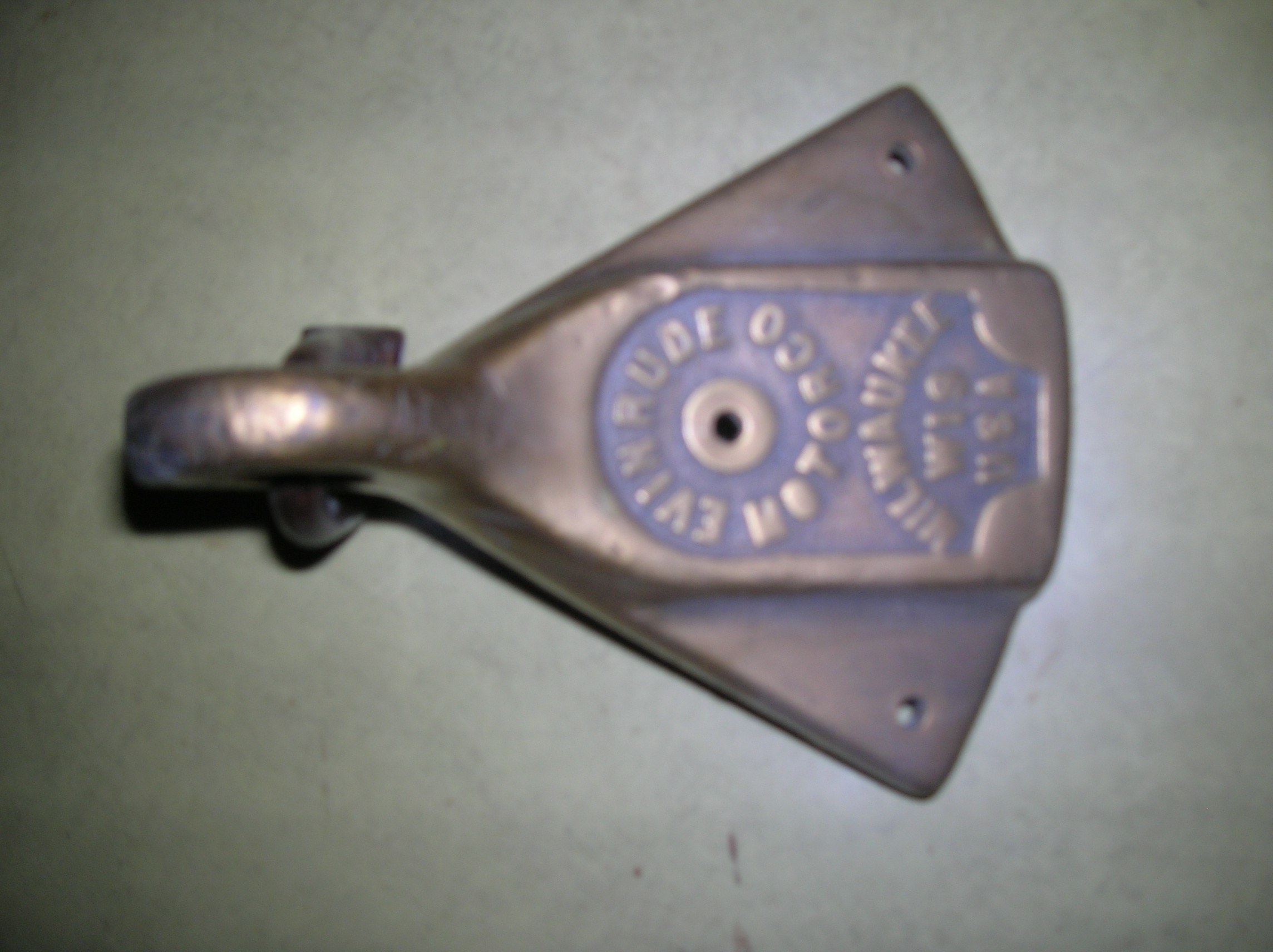 Topic: Evinrude Motor Co. Wooden Rowboat Bow Eye/Breast Plate – Antique ...