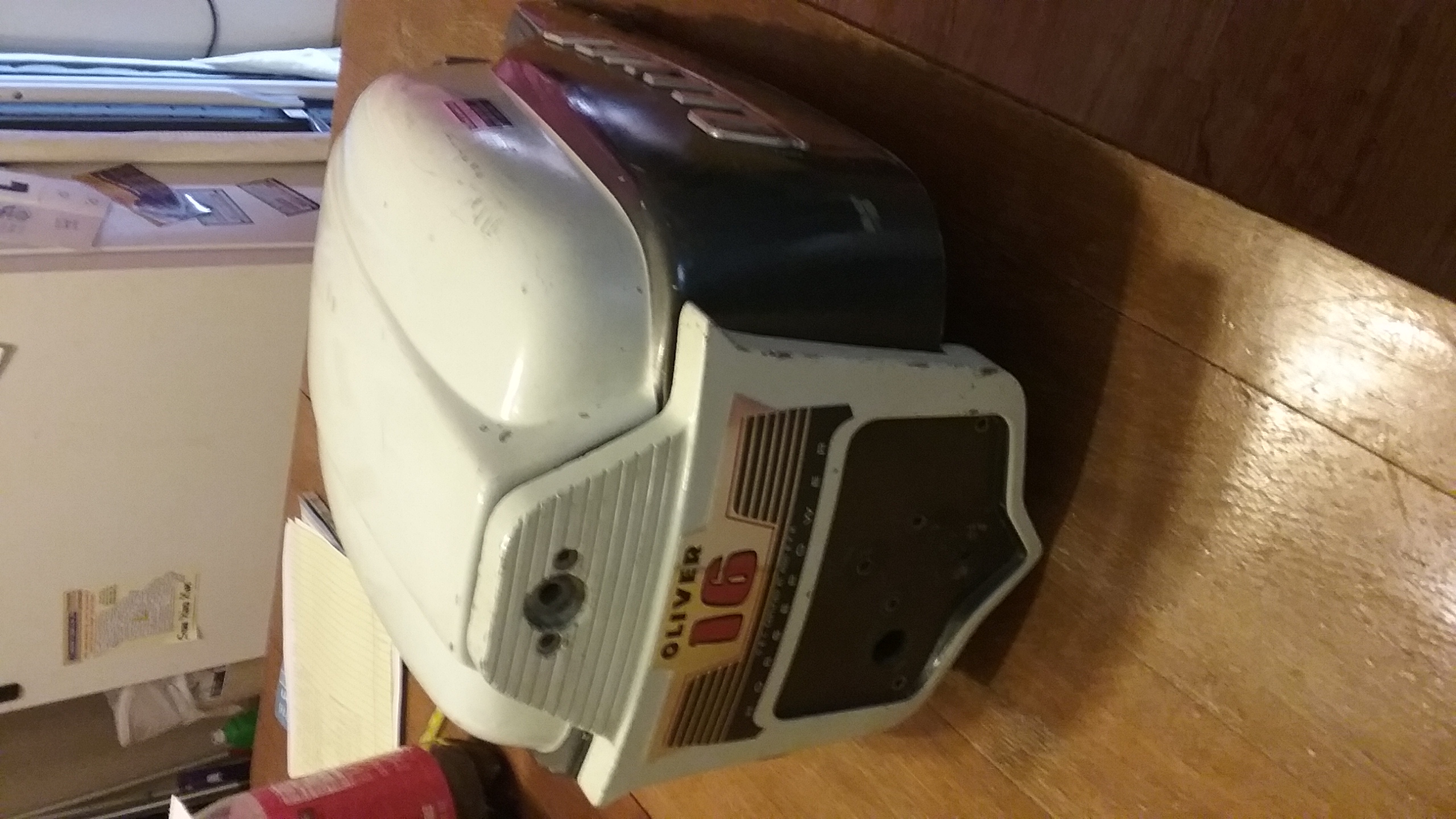 Topic: 1958 Oliver 16 hp Electric – Antique Outboard Motor Club,Inc