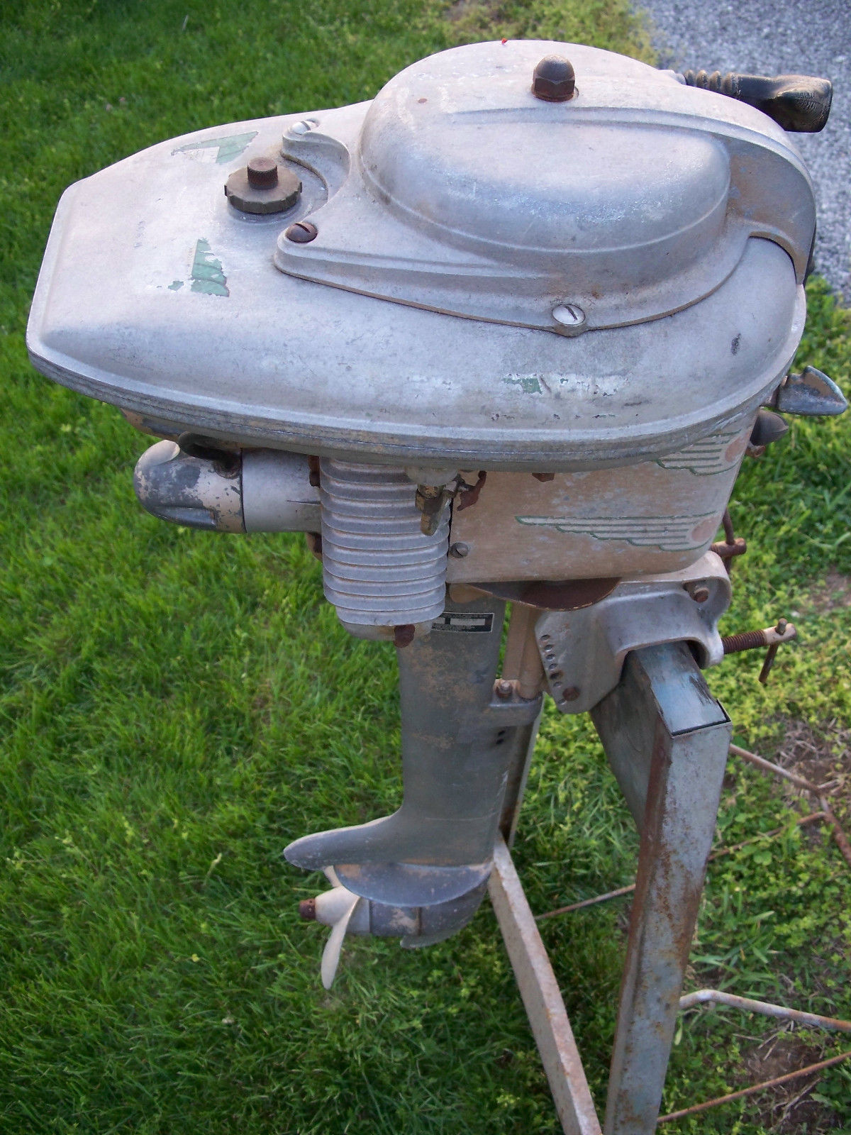 Old Outboard Motor Decals at Elisa Strand blog